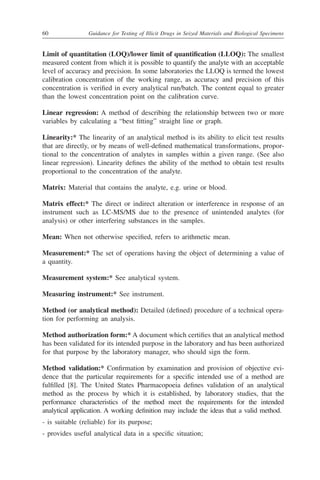 HPLC calibration;Validation of Analytical Methodology and Calibration | PDF