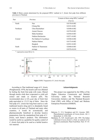 hplc cassia fistula.pdf ugyuvyvyivyuvuyvyvy | PDF