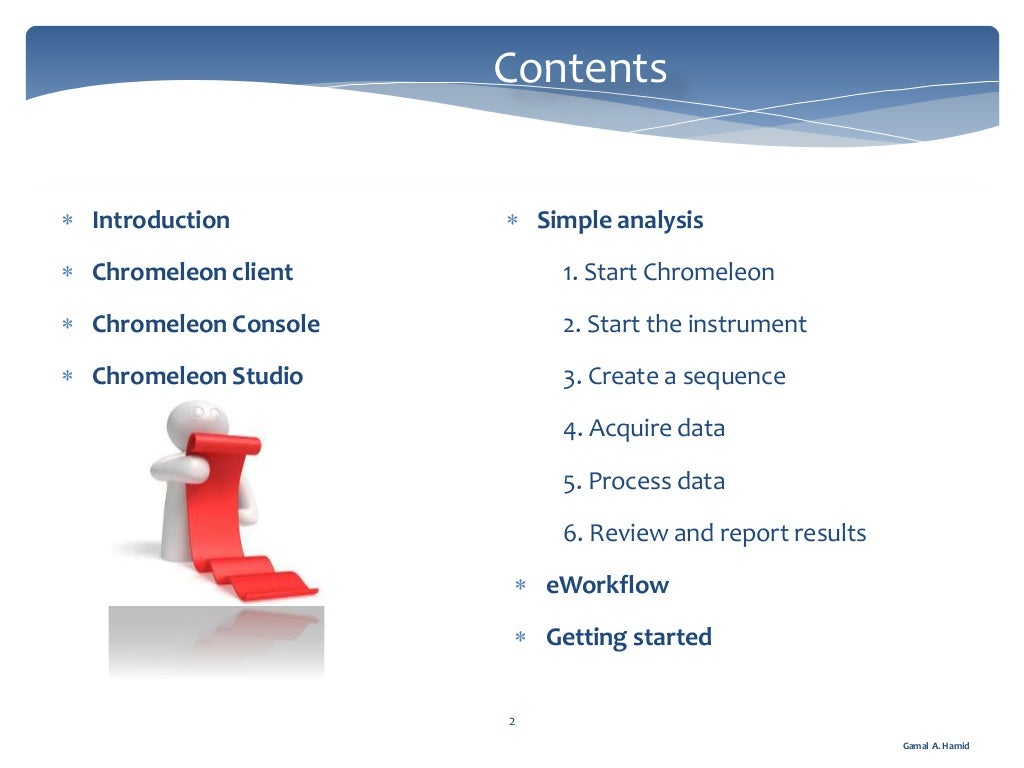 HPLC Chromeleon Software