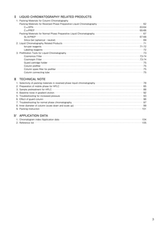 Hplc columns cosmosil | PDF