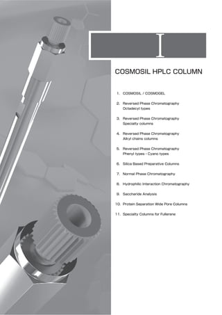 Hplc columns cosmosil | PDF