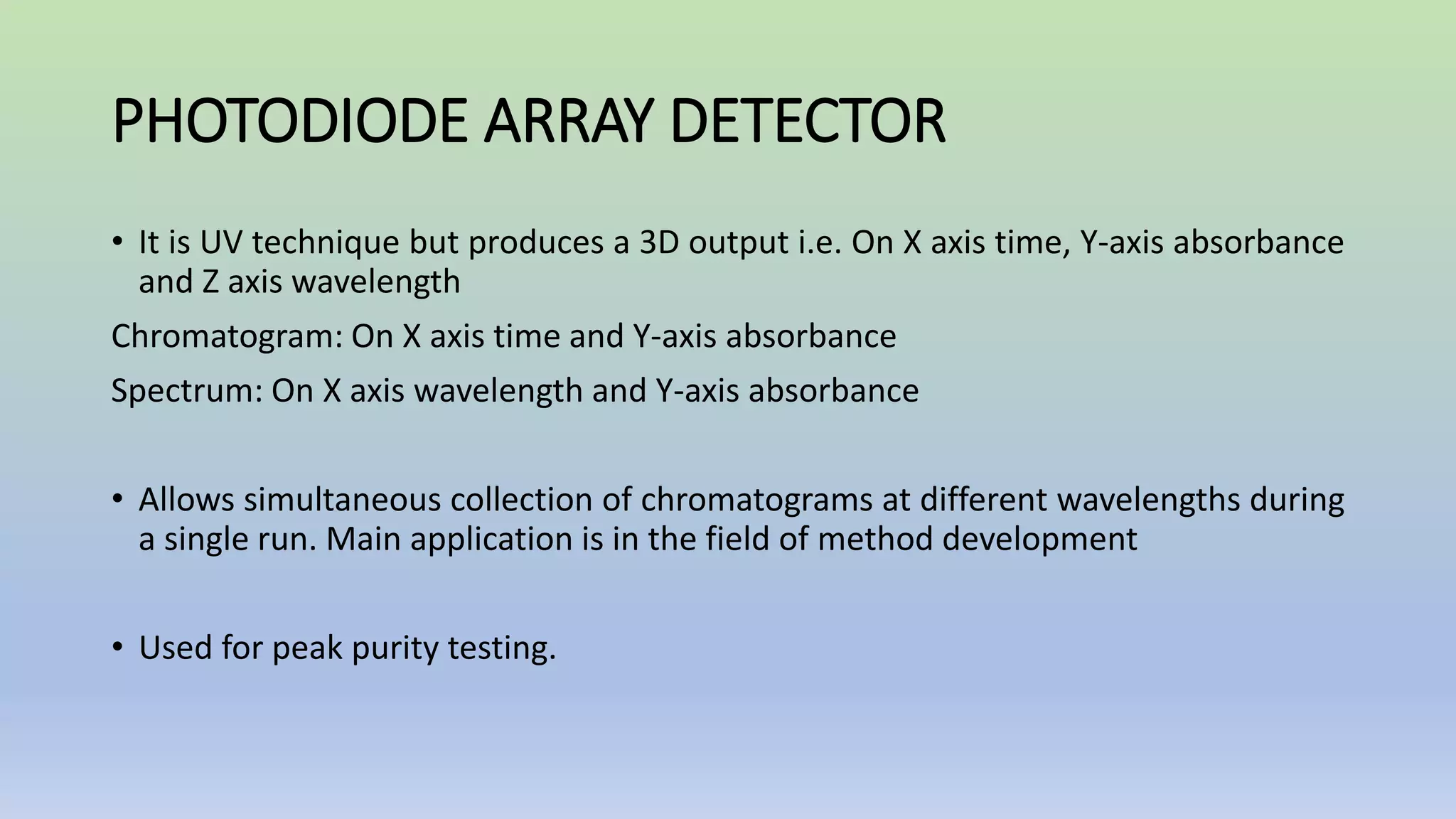 Detectors of HPLC | PPTX