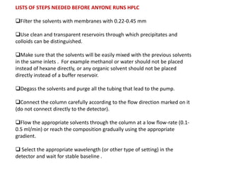 Hplc final | PPTX