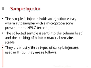 Hplc (high perfomance liquid chromatography | PPT