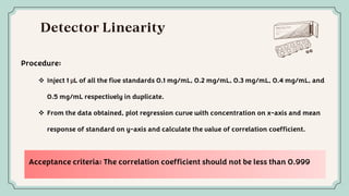 Validation and Calibration of HPLC, HPTLC, and GC | PDF