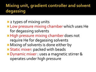 Hplc instrumentation | PPT