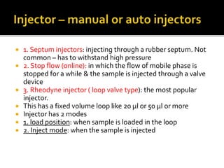 Hplc instrumentation | PPT