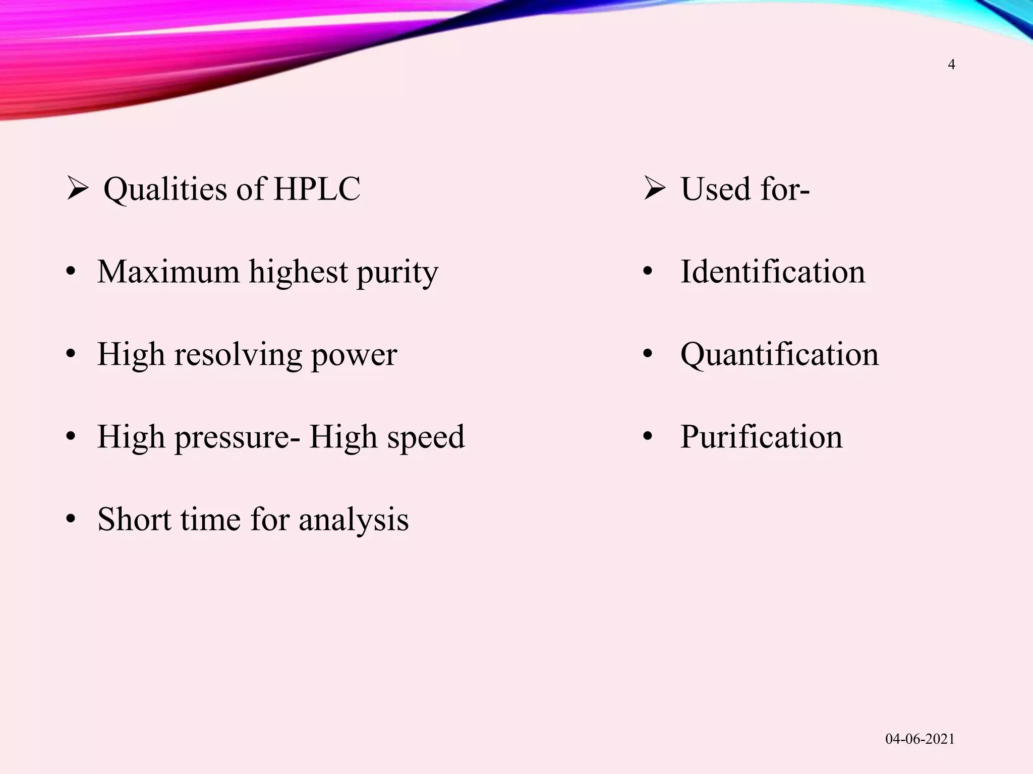 Hplc introduction | PPTX