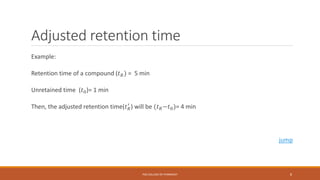 Hplc parameters, factors affecting resolution | PPTX