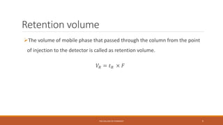 Hplc parameters, factors affecting resolution | PPTX