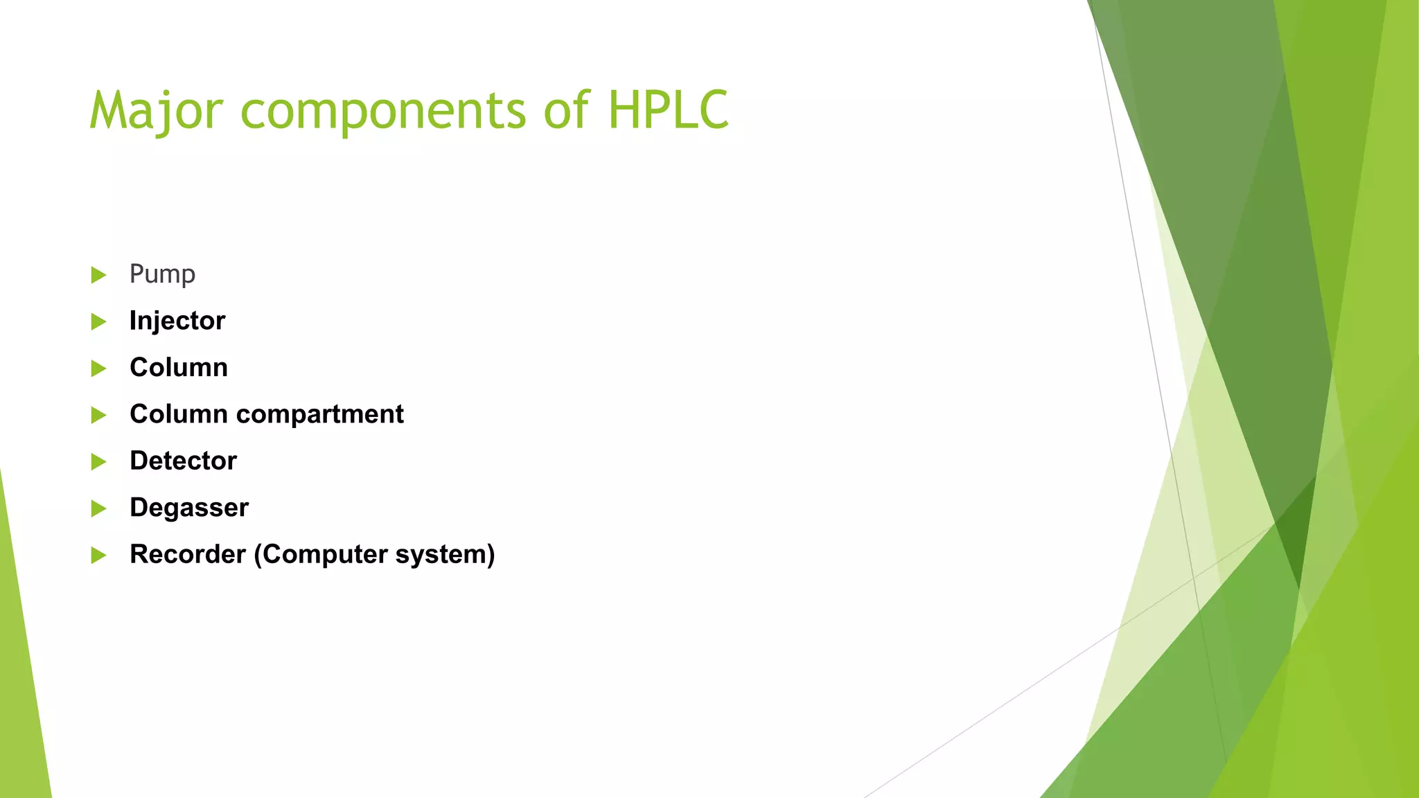 HPLC PPT.pptx | Chemistry | Science