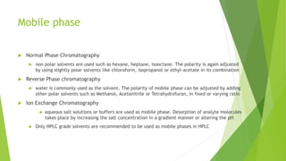 HPLC PPT.pptx | Chemistry | Science