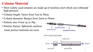 HPLC (High pressure liquid chromatography) | PPTX