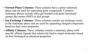 HPLC (High pressure liquid chromatography) | PPTX