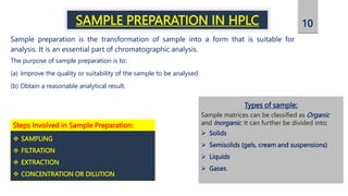 HPLCPRESENTATION 2.pptx | Chemistry | Science
