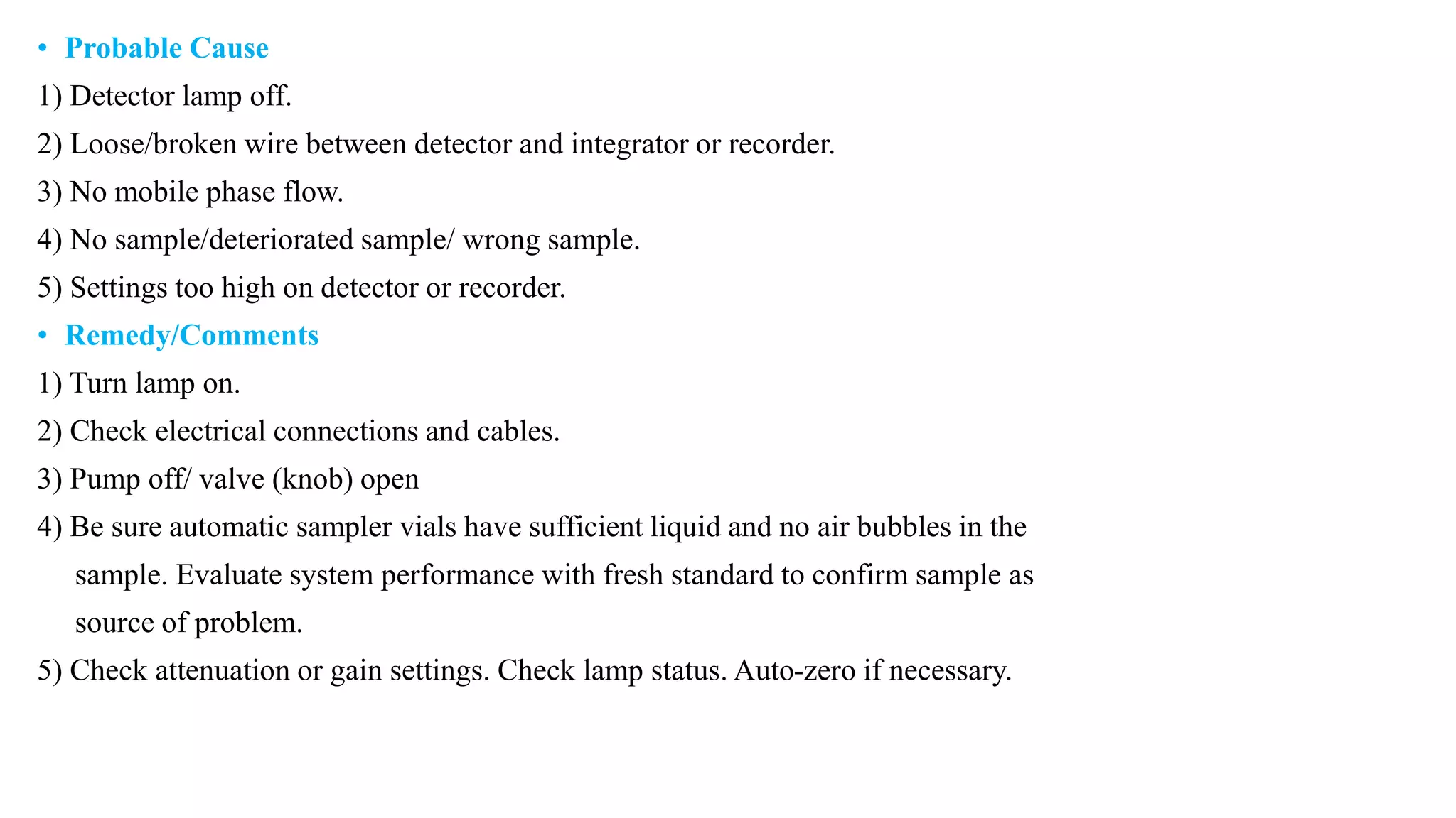 HPLC Problems, Probable Causes, and Remedies2020.pptx
