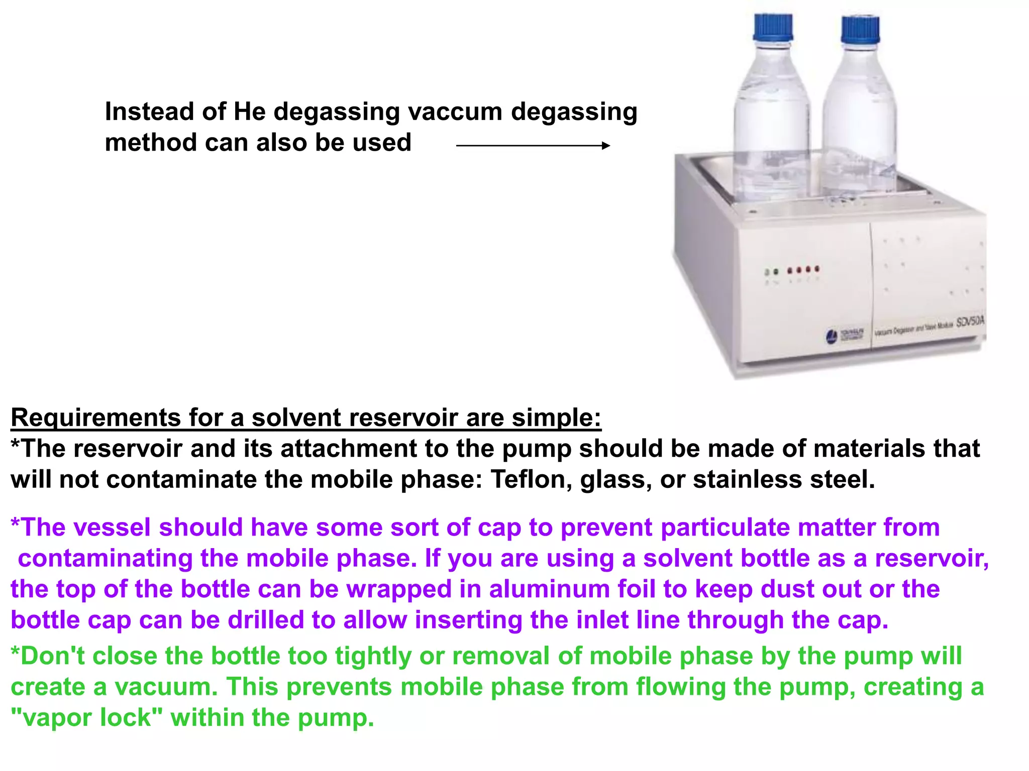 Hplc instrumentation in detail (Practical) Hplc pump inj_column | PPTX