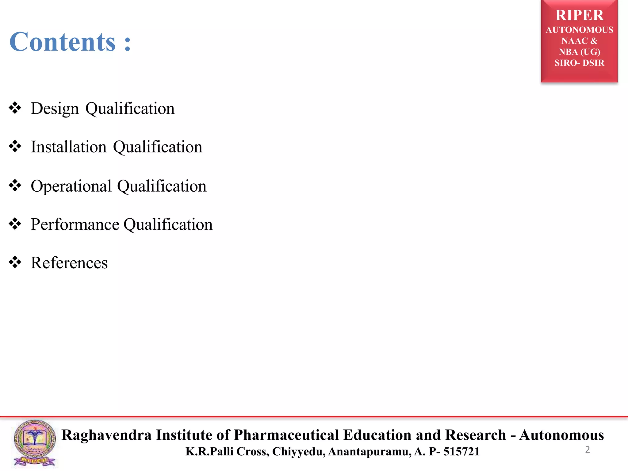 Qualification Of HPLC | PPTX