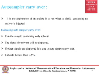 Qualification Of HPLC | PPTX