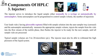 High performance Liquid Chromatography | PDF