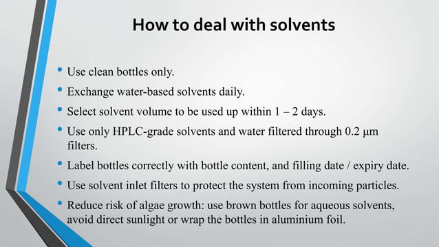 HPLC INTRO AND TROUBLESHOOTING | PPTX