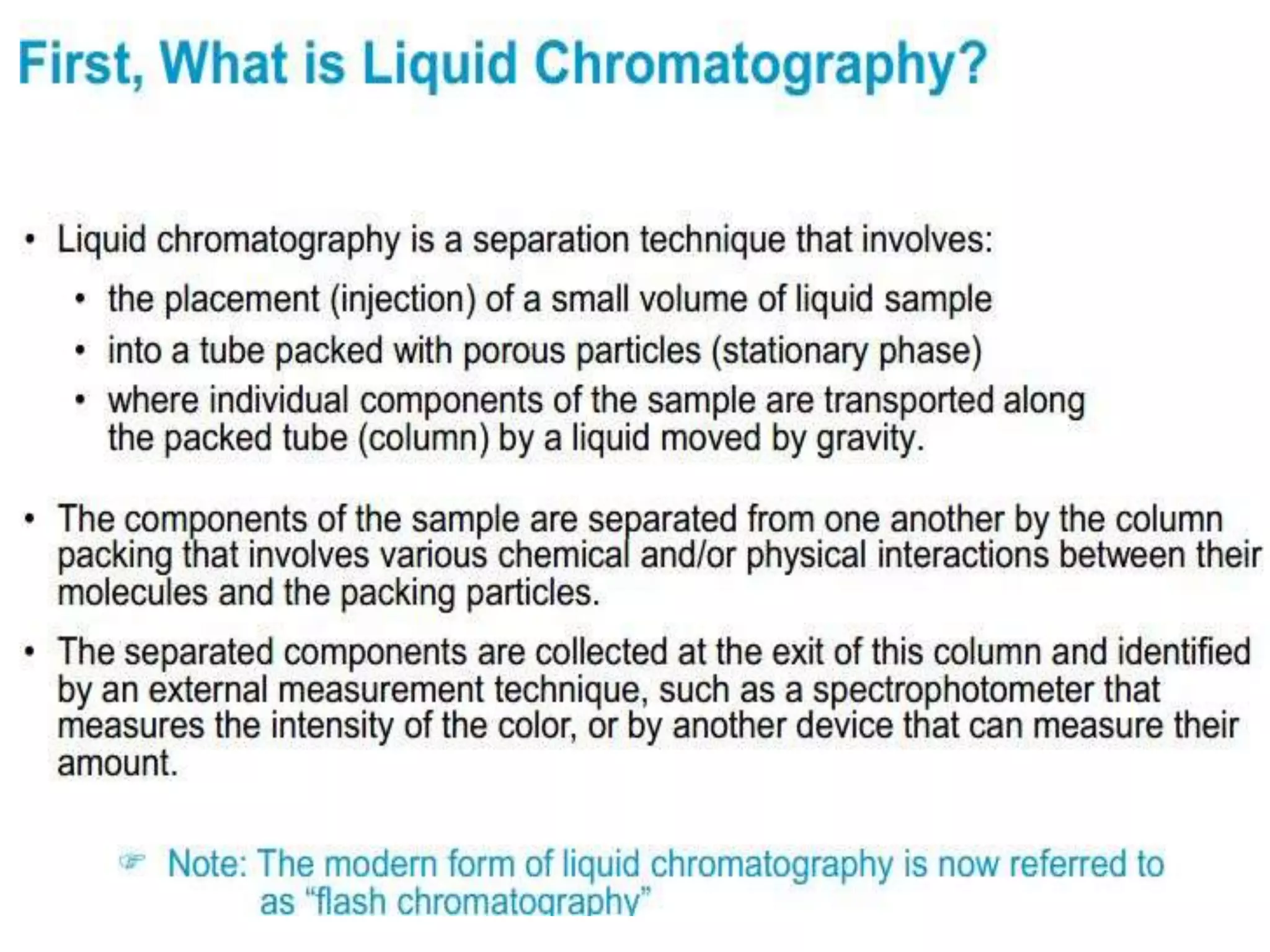 HPLC[ HIGH PERPROMANCE LIQUID CHROMATOGRAPHY OR HIGH PRESSURE LIQUID ...