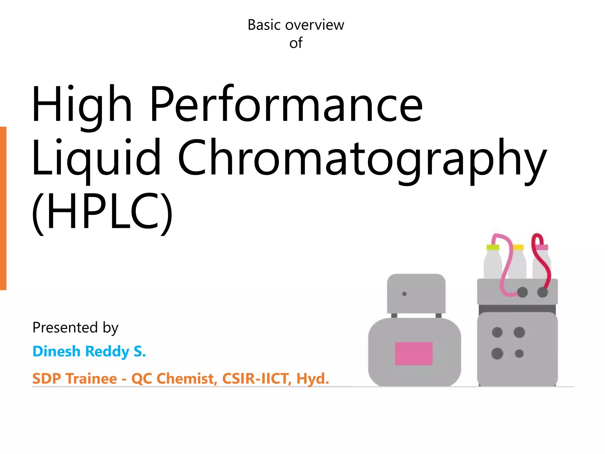 HPLC (High-Performance Liquid Chromatography) Basic Overview - IICT ...