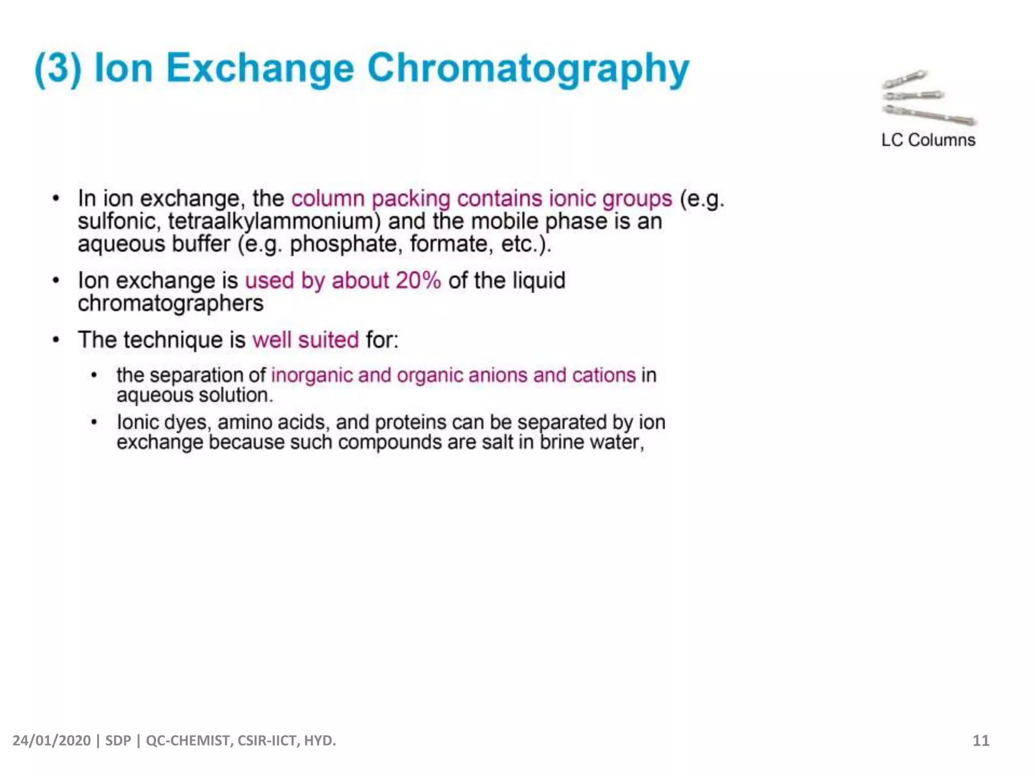 HPLC (High-Performance Liquid Chromatography) Basic Overview - IICT ...