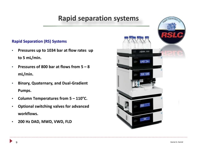 HPLC System Selection | PPTX | Chemistry | Science