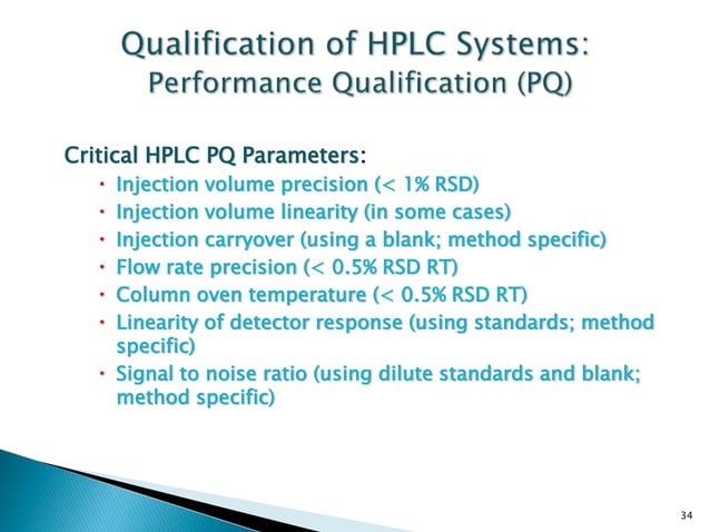 HPLC validation.ppt | Chemistry | Science