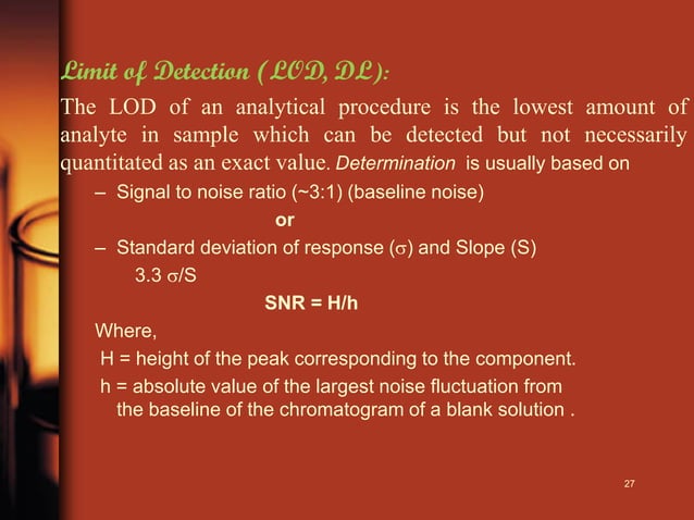 Hplc validation sud mpharm | PPT