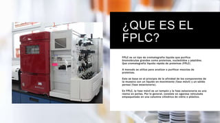 Presentación HPLC y FPLC, ingeniera enzimática .pptx
