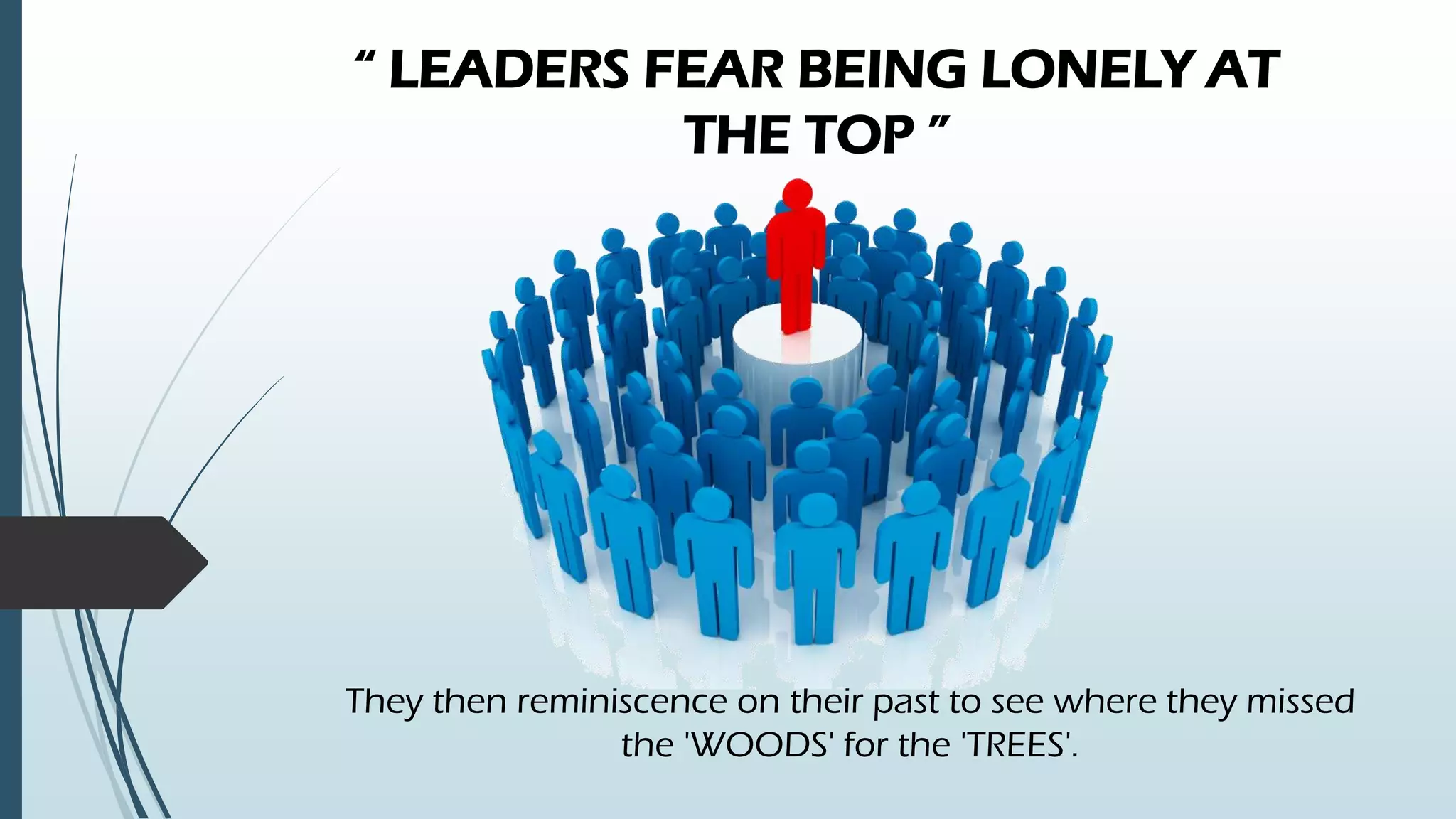 Why Leaders are Lonely at top | PPTX
