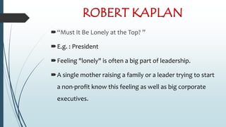 Why Leaders are Lonely at top | PPTX