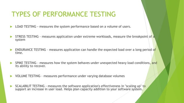 Introduction To Performance Testing And Loadrunner Pptx Operating Systems Computer Software