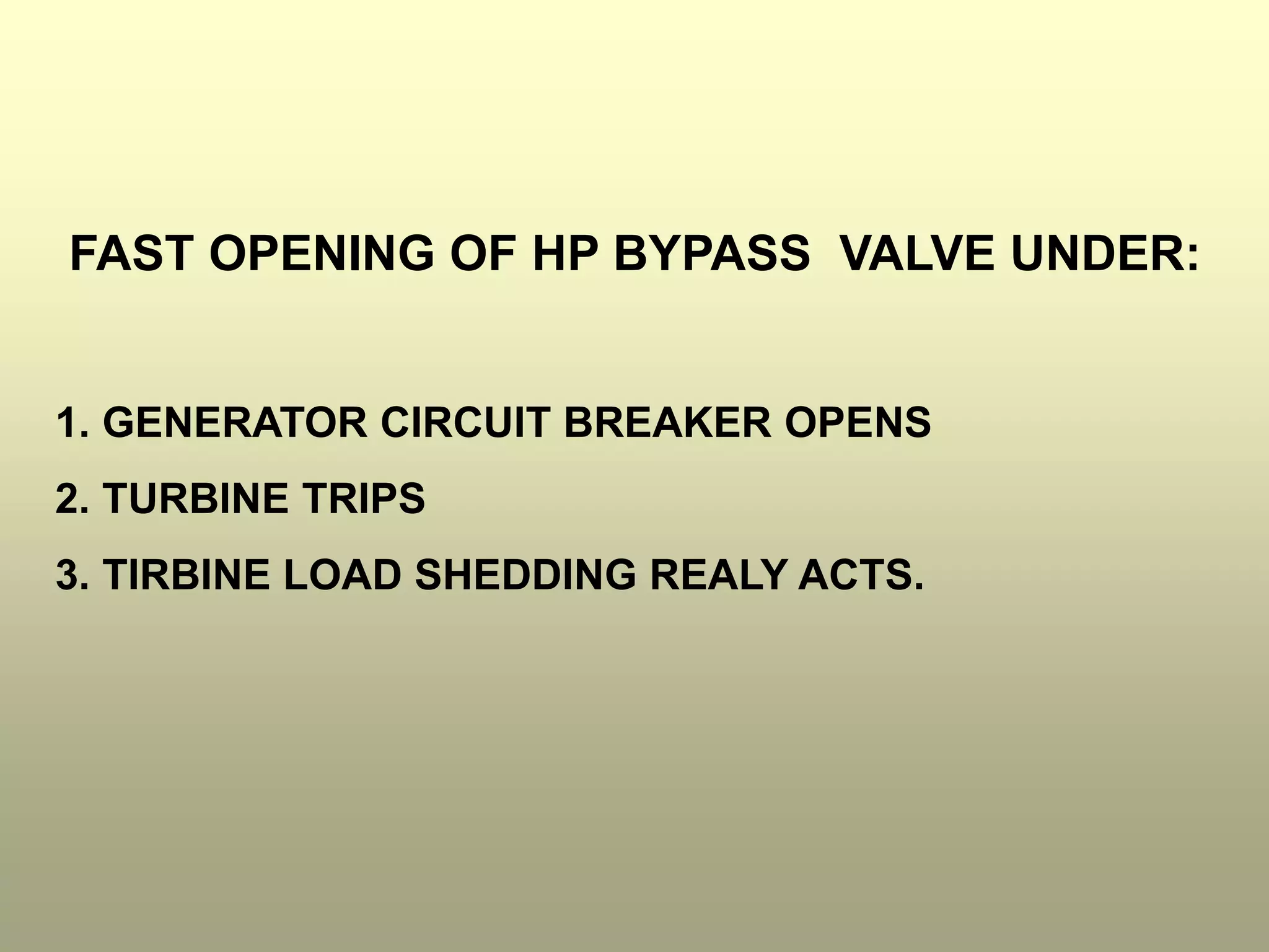 HP LP BYPASS SYSTEM | PPT