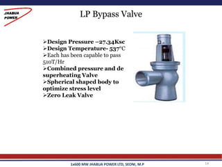 HP & LP ByPass System in 600MW power plant | PPTX
