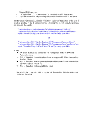 Hp management agent readme en | PDF
