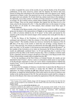 Call to revisit Mesoamerican Calendars. The one that is called the Real ...