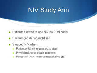 Journal Club: Palliative Use of Non-Invasive Ventilation at the End-of ...