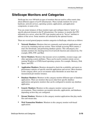 Hp monitoring tool site scope | PDF | Web Development | Internet