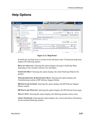 Hp monitoring tool site scope | PDF