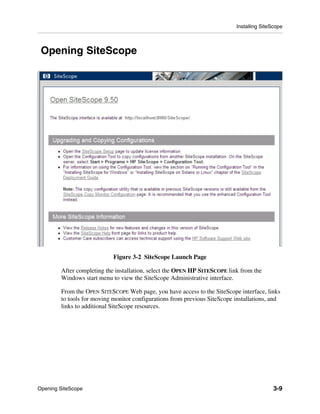 Hp monitoring tool site scope | PDF | Web Development | Internet