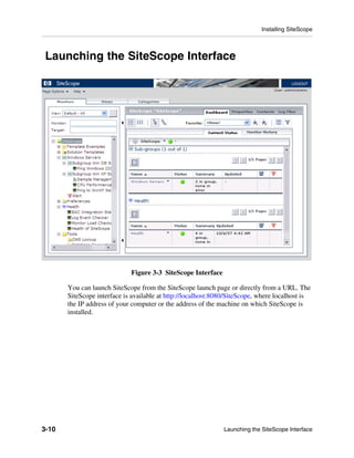 Hp monitoring tool site scope | PDF