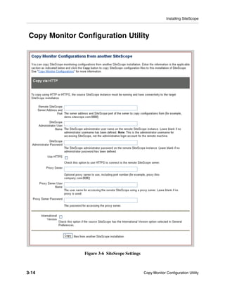 Hp monitoring tool site scope | PDF
