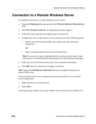 Hp monitoring tool site scope | PDF