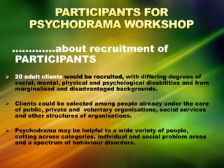 HP-MOS Psychodrama Workshop Presentation | PPTX