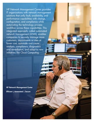 Hp Network Management Center | PDF