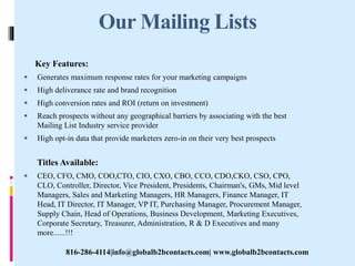 Hp network users email data | PPT