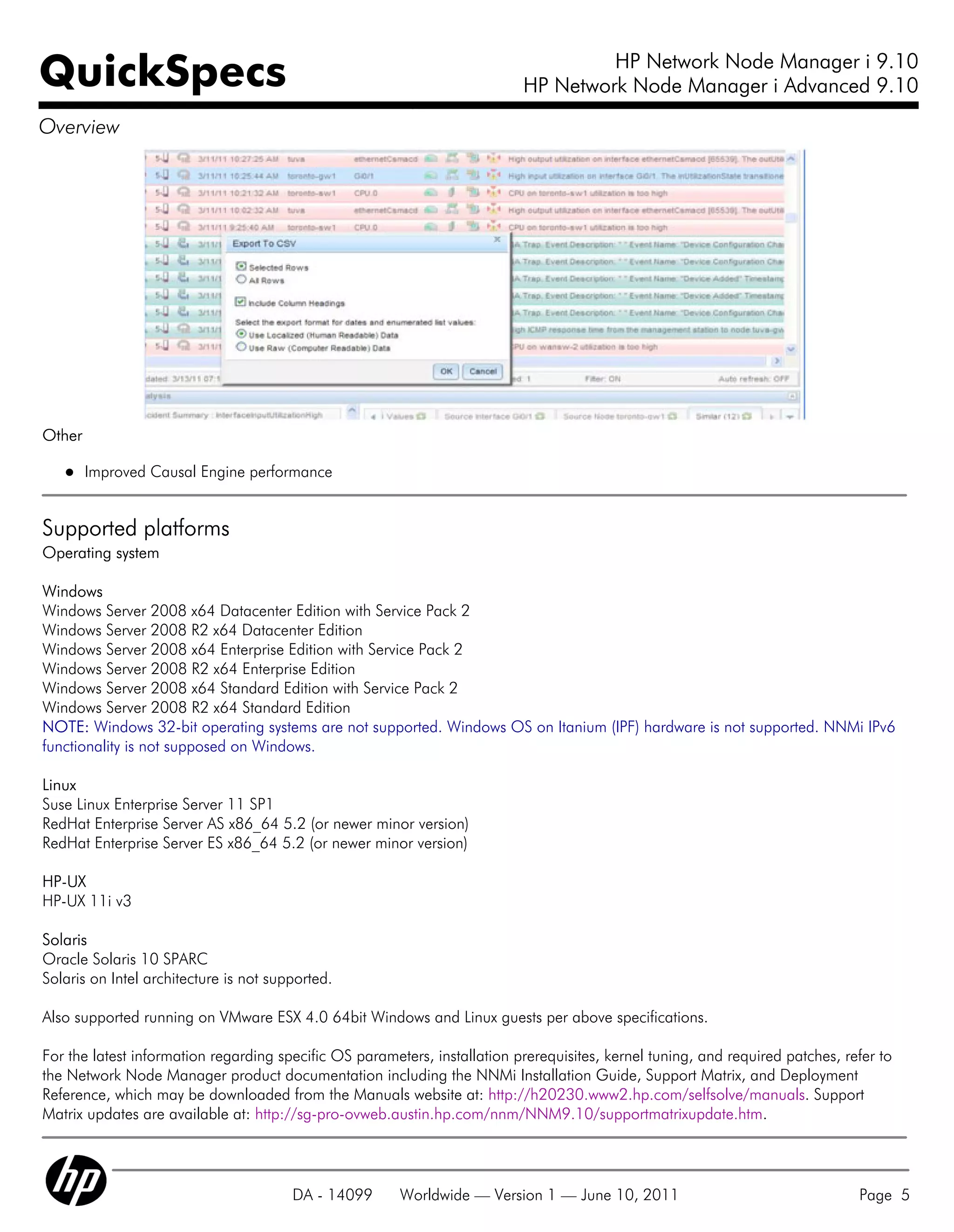 Hp nni installation guide | PDF